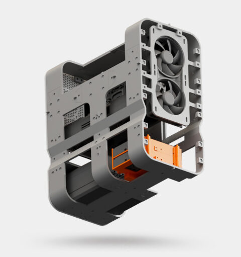 MK01 | mAtx mini Itx 3d print pc case model | Makeyo
